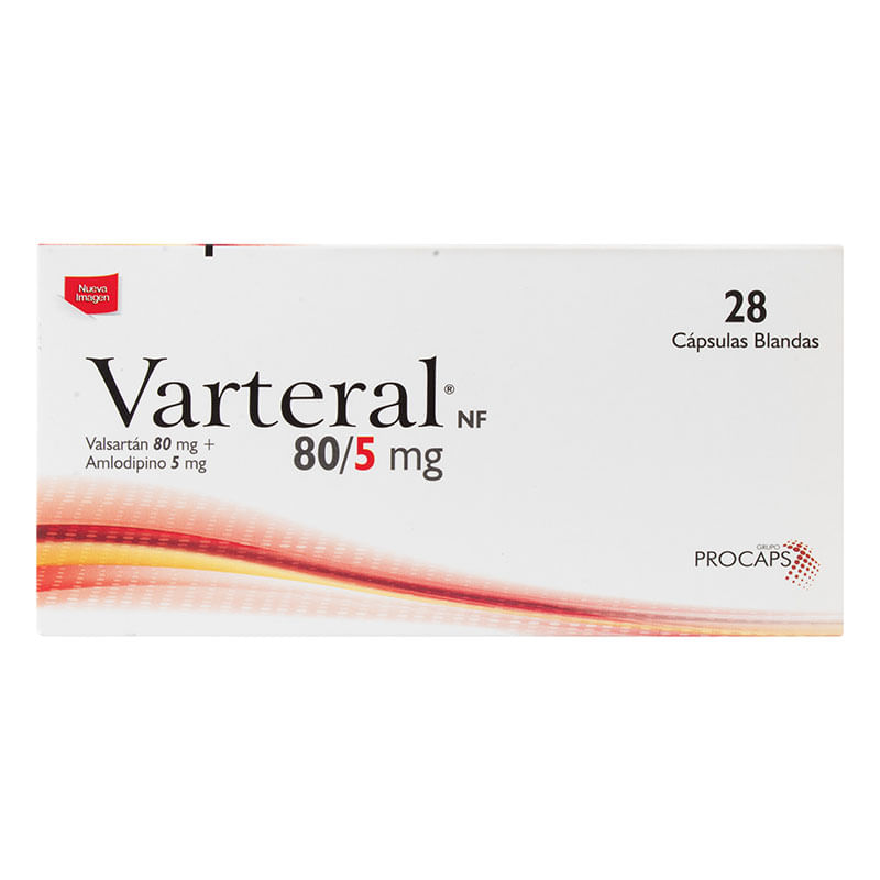 VARTERAL 80/5MG 28 TABLETAS