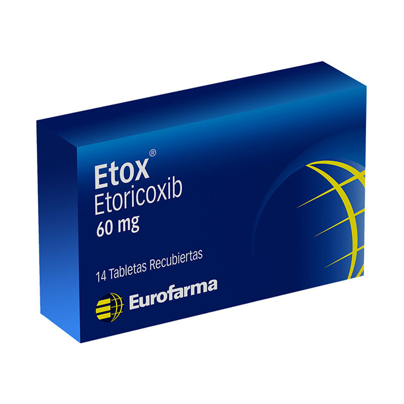 ETOX 60 MG 14 TABLETAS