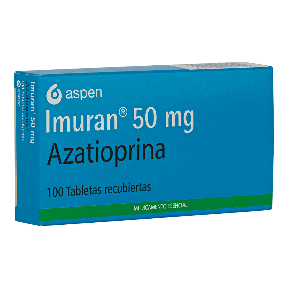 Imuran Azatioprina 50Mg 100 Tabletas