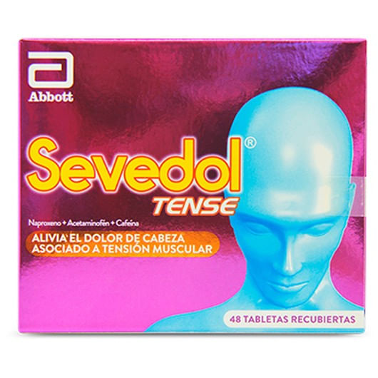 SEVEDOL TENSE 48 TABLETAS