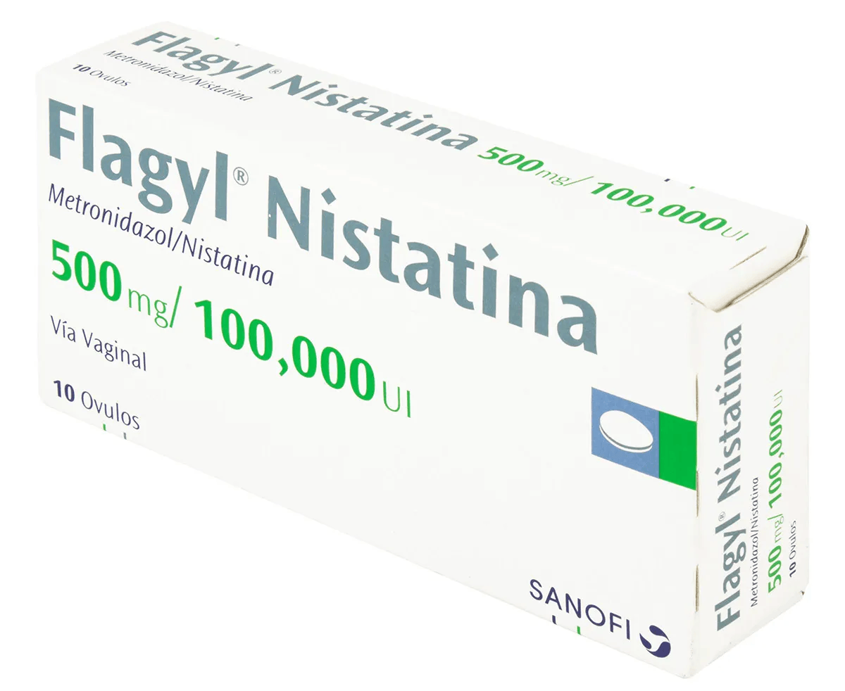 Flagyl Nistatina 500 Mg 10 Ovulos