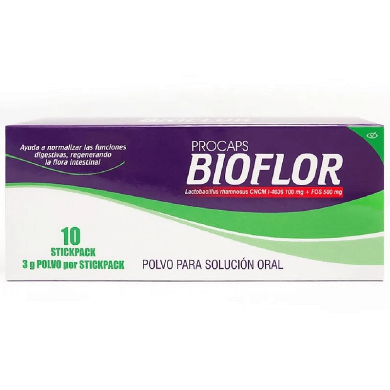 Bioflor Polvo Para Solucion Oral 10 Sobres