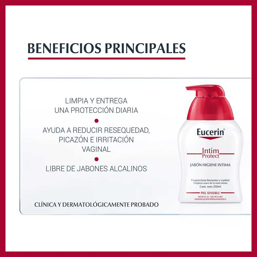 Jabon Intimo Eucerin 250 Ml