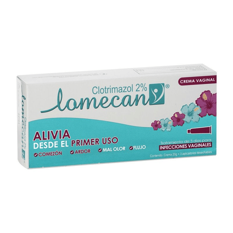 Lomecan Clotrimazol 2% Crema Vaginal 20G