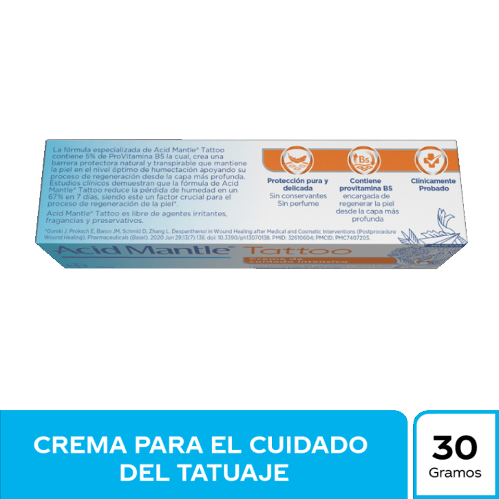 Acid Mantle Tattoo 30 Gramos