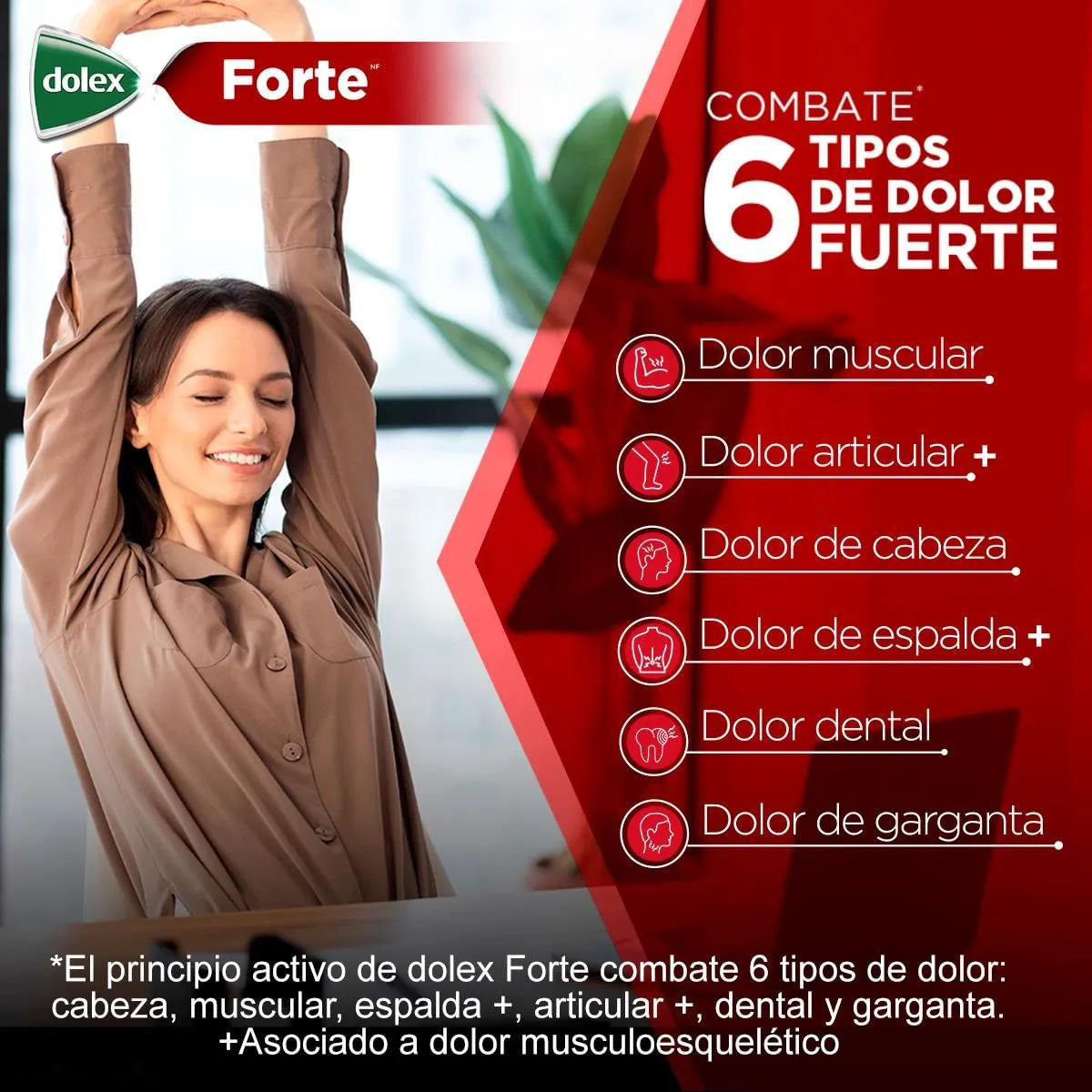 Dolex Forte Caja 100 Tabletas