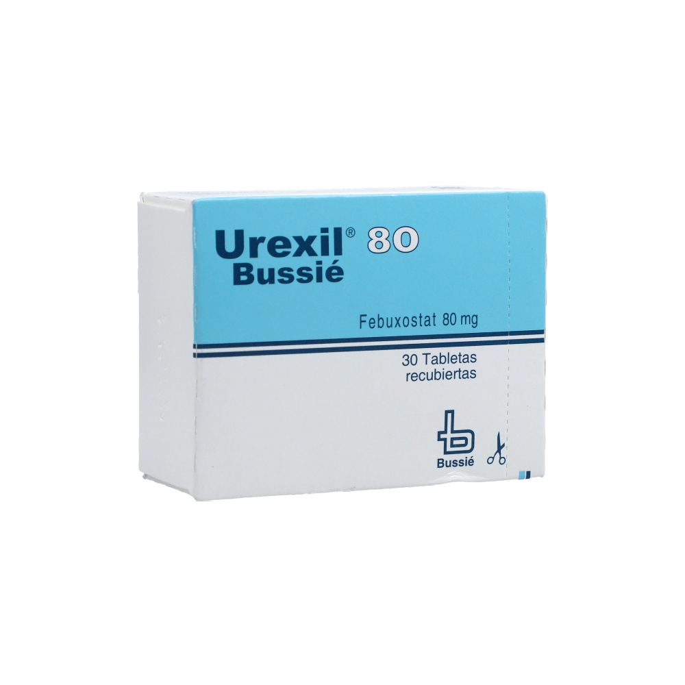 Urexil 80 Mg 30 Tabletas