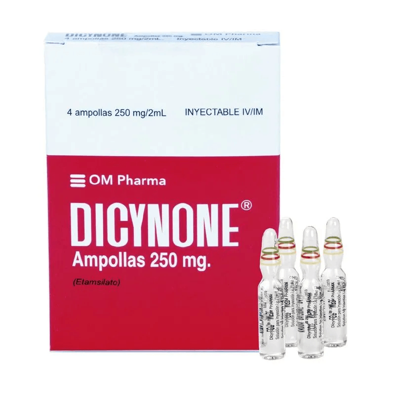 Dicynone 250 Mg 2 Ml 4 Ampollas
