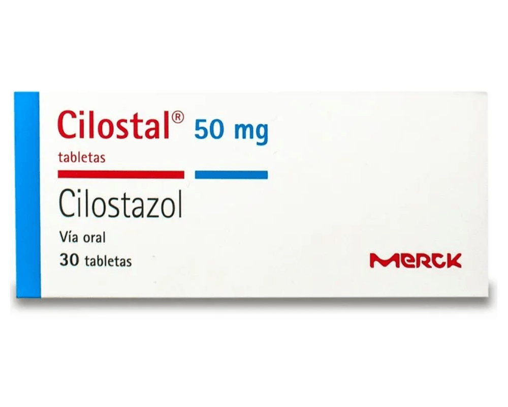 Cilostal 50 Mg 30 Tabletas