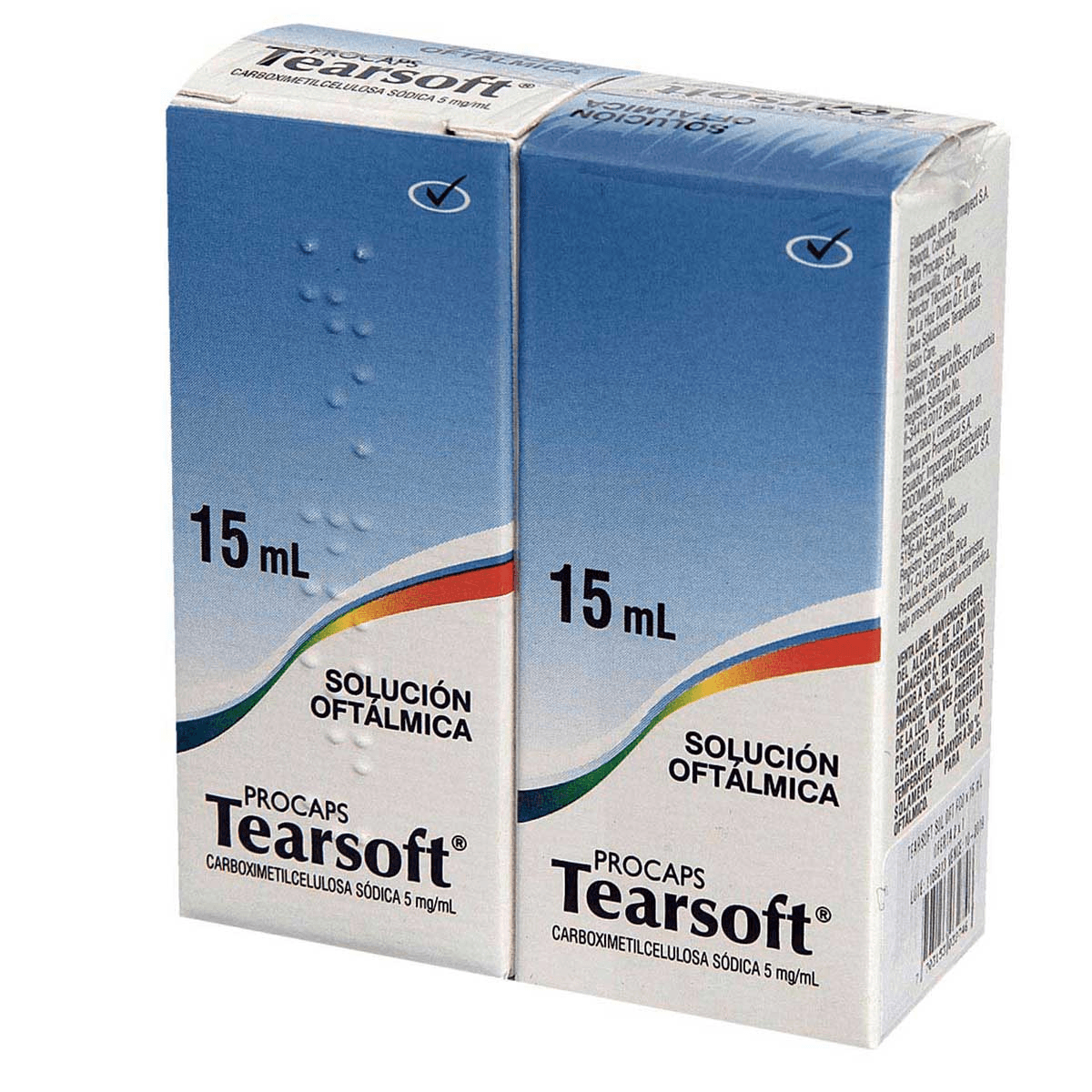 Tearsoft Solucion Oftalmica 15 Ml 2X1