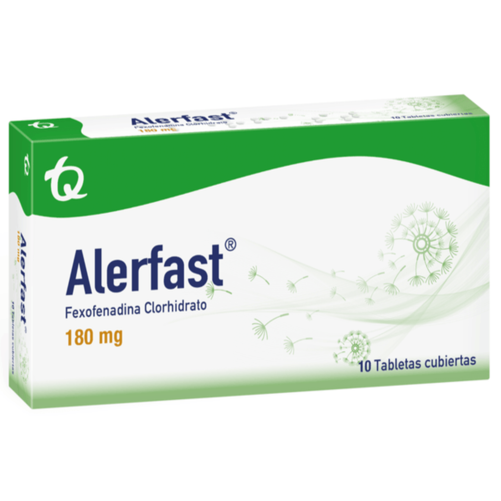 Alerfast 180 Mg 10 Tabletas