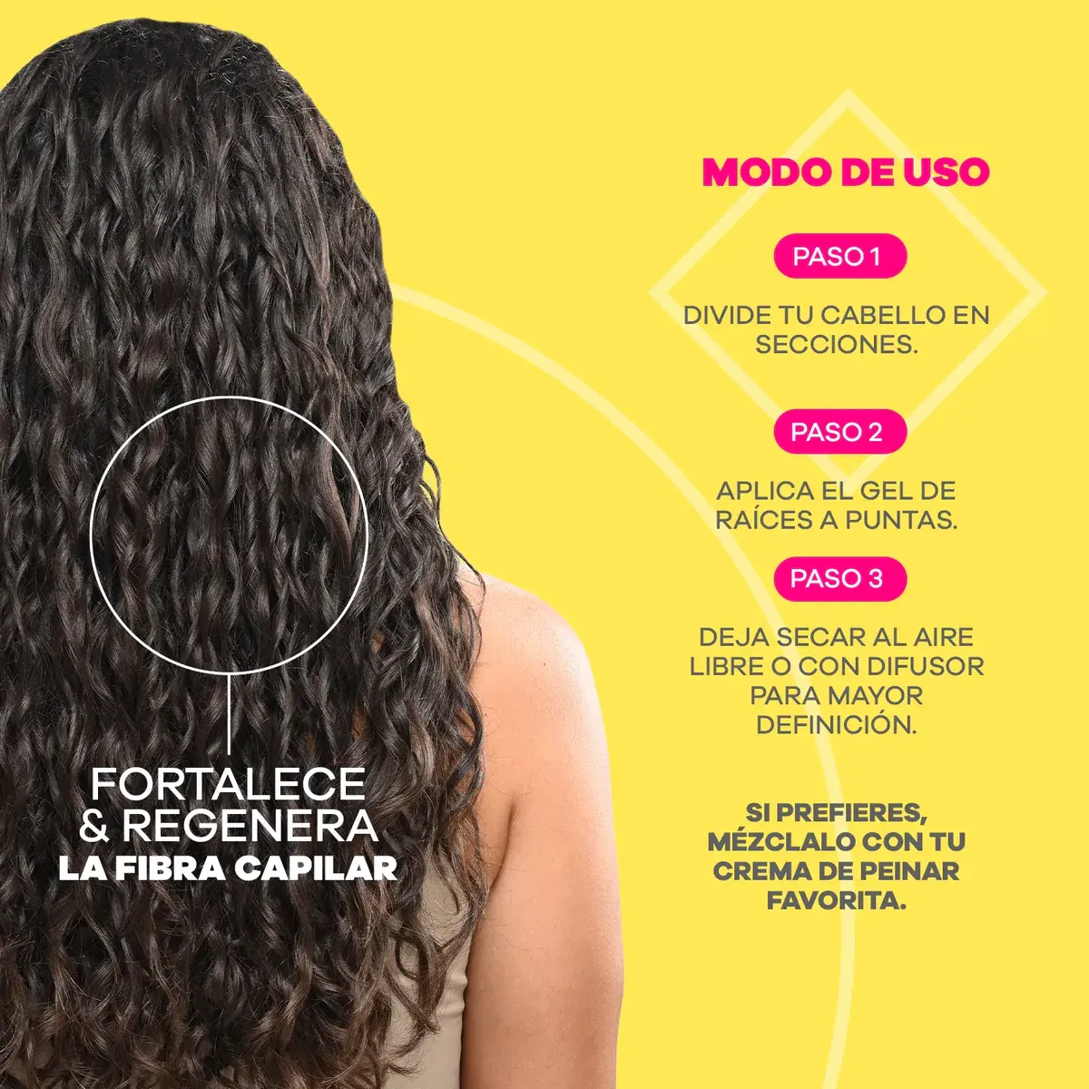 Gel Definidor Tongole Rizos Poción x 500 ML